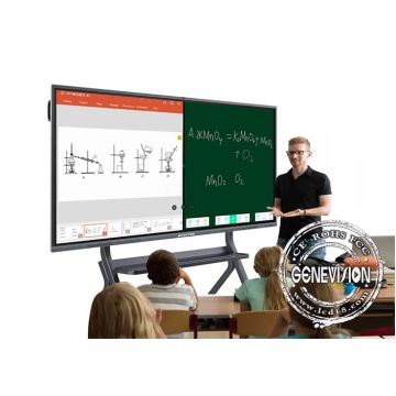 Quality 55" Lcd Display Panel Intelligent Interactive Whiteboard Smart Class Handwriting for sale