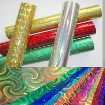 Quality 28micron Gem Flower Medium Transparent Holopraphic Projection Film for sale