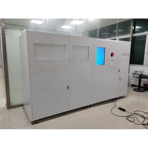 Quality 7 in 1 Multi functional Sorting Waste And Garbage Recycling Vending Machine For Community Large Storage Capacity for sale