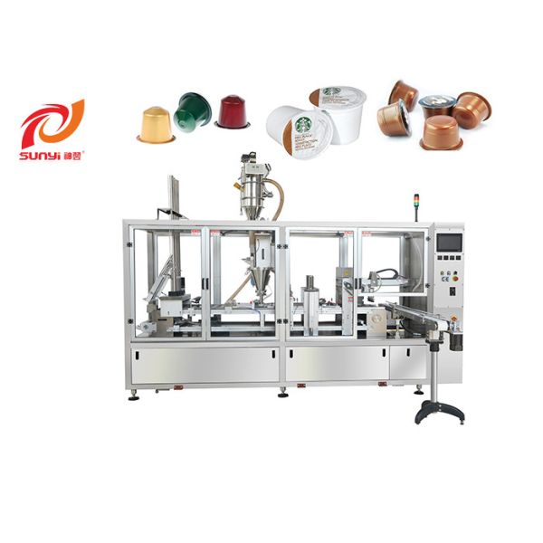 Quality Single Serve 1250KGs SUNYI Coffee Pod Filling Machine for sale