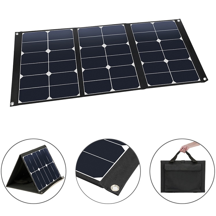 New Design Professional Home Outdoor 3 Fold 50W Monocrystalline Solar Panel New Design Professional Home Outdoor 3 Fold 50W Monocrystalline Solar Panel