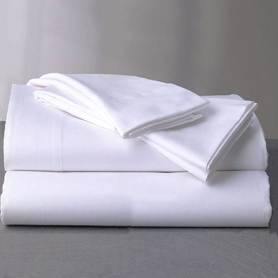 Quality Breathable Soft Hotel Collection Bed Sheets Hotel Cotton Sheets for sale