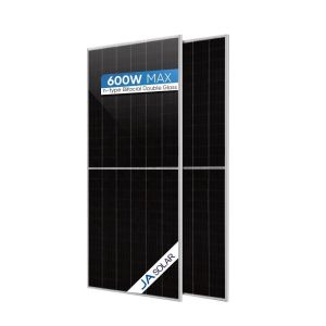 Quality JA Solar N-Type Bifacial Mono Modules 575w 580w 585w 590w 595w 600w CE TUV for sale