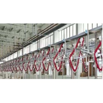 Quality Customized workshop SS Logistics Garment Hanging System for sale