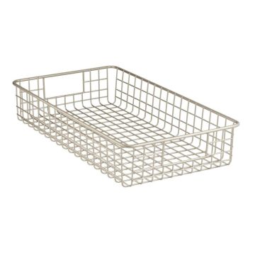 Quality Stainless Steel Storage Woven Net Basket Rustic Style Tote Basket For Home Decor for sale