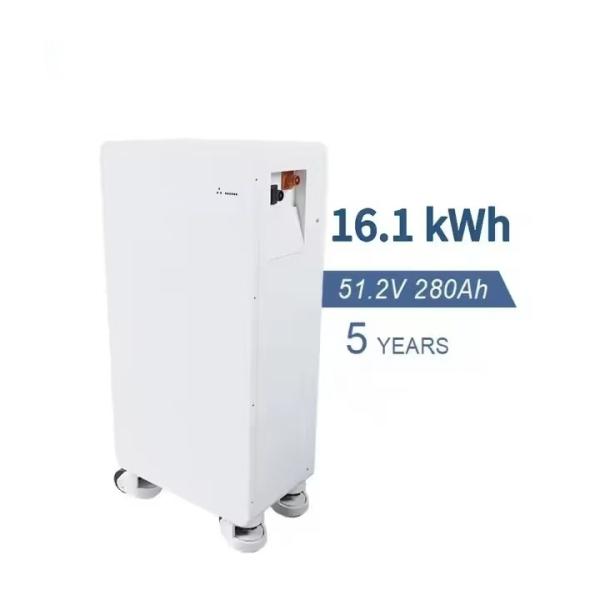 Quality High Quality 51.2V 16Kwh Inverter Phosphate Lithium Battery 11000+ Cycles Floor Install with Wheel Handle CAN Communication Port for sale