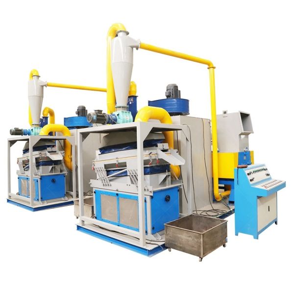 Quality 380V 50Hz 3Phase Copper Wire Granulator Separator Recycling Machine for High Copper Purity for sale