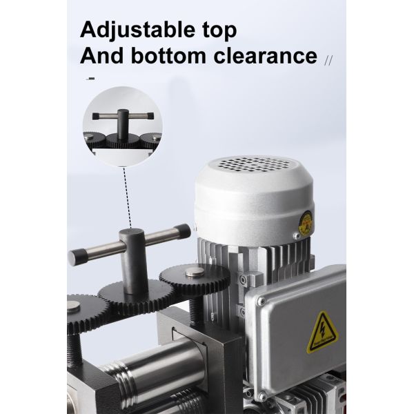Quality 750W Mini Electric Rolling Mill Machine Easy Using Knob Control for sale