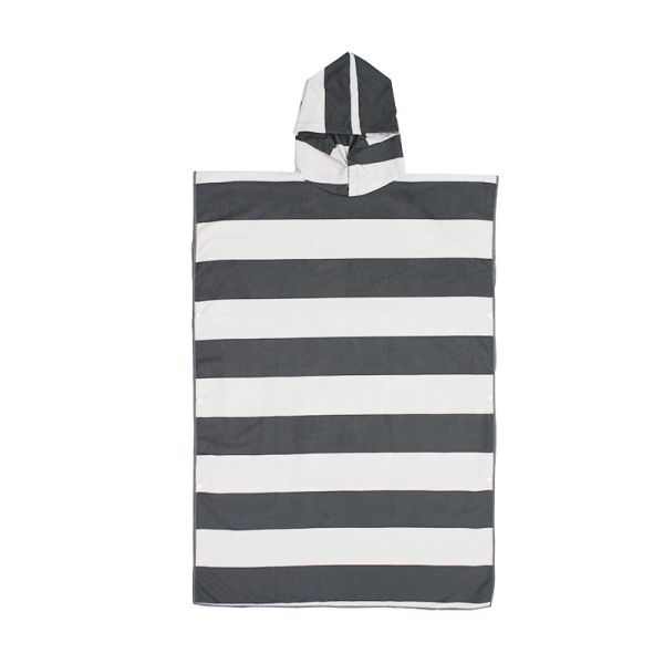 Quality Custom Logo Swimming Poncho Adults Towelling Beach Changing Robe for sale