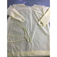 Quality Sterile Aami Level 4 Disposable Medical Gowns with Knitted cuff for sale