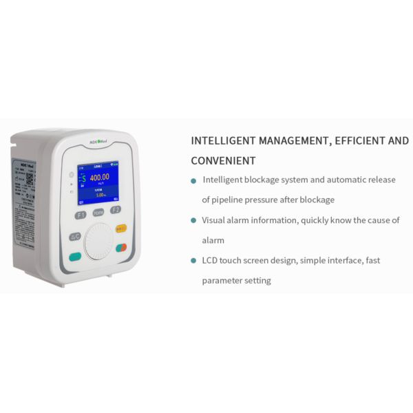 Quality Purple Horn Hospital Infusion Pumps Multiple Modes 5% Accuracy for sale