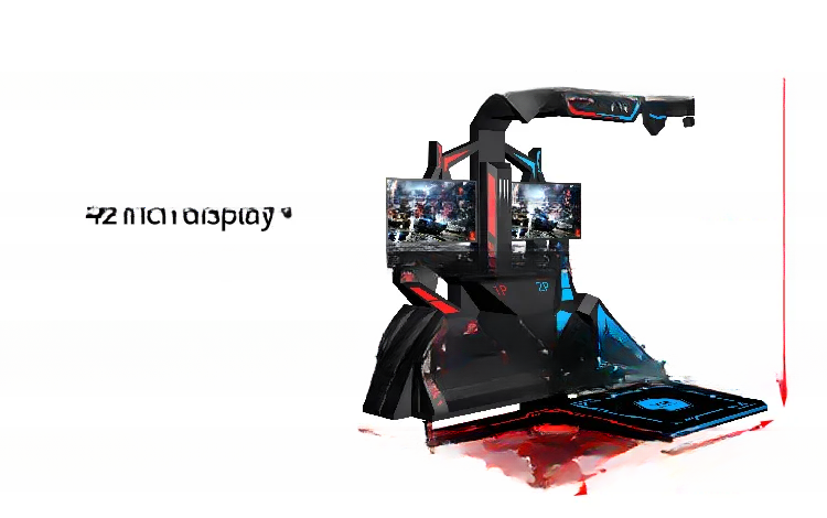 VR Shooting Game interface display