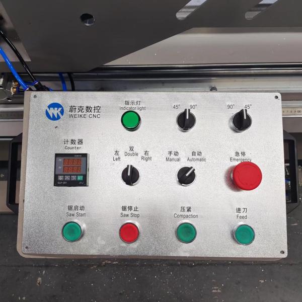 Quality Digital Display Double Head Sawing Machine 500mm Double Miter Saw For Aluminum for sale