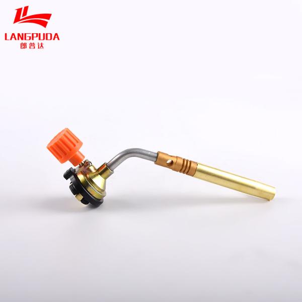 Quality Stainless Steel Hand Held Butane Gas Brazing Torch 108mm for sale