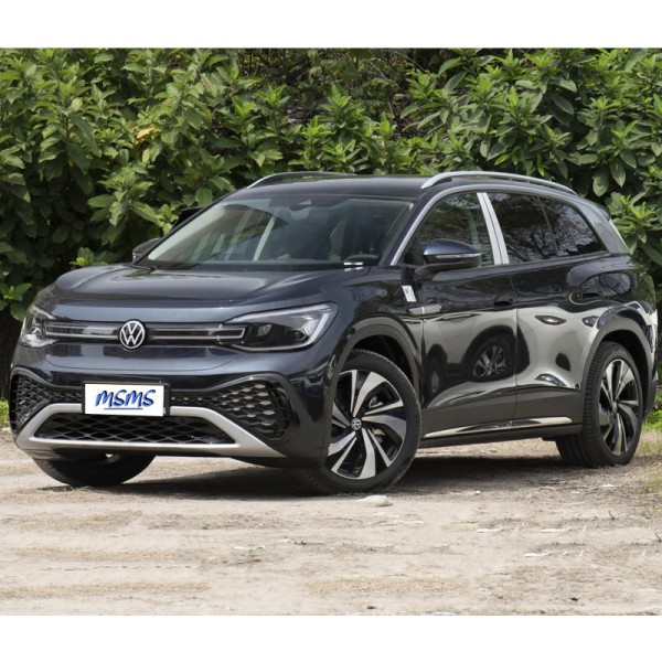 Quality 2965mm Wheelbase and Ternary Lithium Battery VW ID 6 Crozz Pure 4WD 2024 Electric Car for sale
