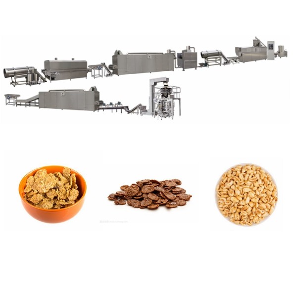Quality 150kg/H Corn Flakes Making Machine With Alloy Screw for sale
