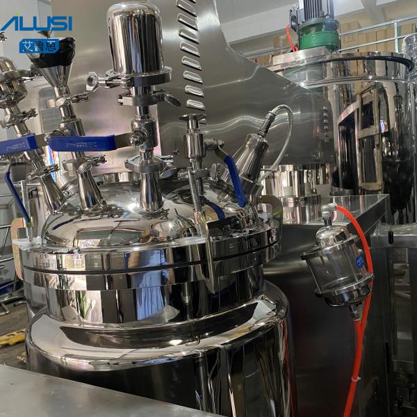 Quality 20L Vacuum Emulsifier Mixer Body Cream Mixer Machine vacuum homogenizer for sale
