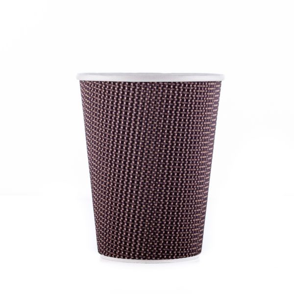 Quality Ripple Disposable Cups For Hot Drinks , Eco Friendly Disposable Coffee Cups 12oz for sale