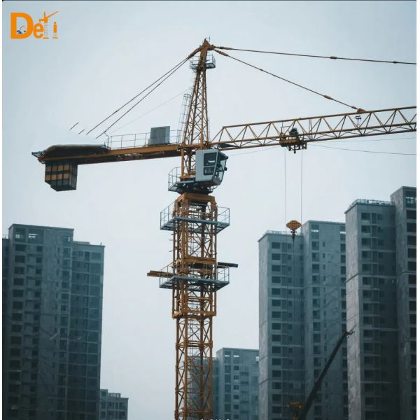Quality ZOOMLION 6515-10 Used Construction Tower Crane 10 Tons 2020 Year for sale