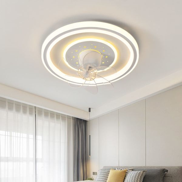 Quality wholesale Modern Minimalist Ceiling Fan Light , Creative Lighting Ceiling Fans for sale