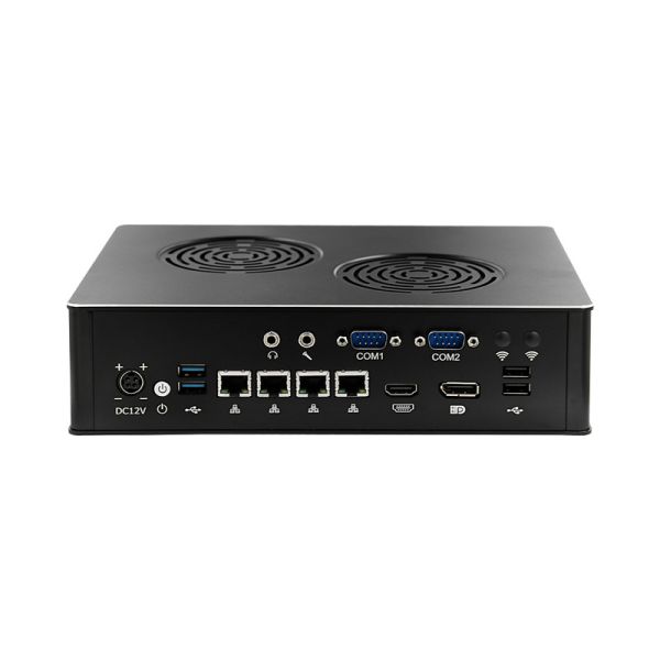 Quality Windows 11 Pro Industrial Mini PC Intel Xeon-D D-1581 Computers 4 LAN Dual Video for sale