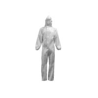 Quality Unisex PP+PE 50GSM Waterproof Anti-Static Disposable Protective Gown With for sale