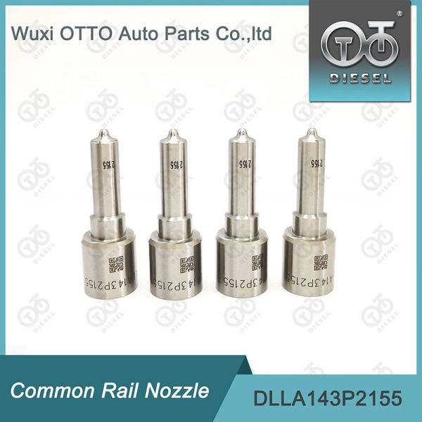 Quality Injector Nozzle DLLA143P2155 for Common Rail Injectors 0445120161 and 0445120204 for sale