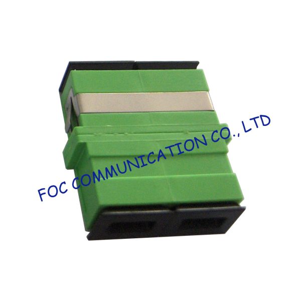 Quality High Stability Fiber Optic Adapter SC Duplex Short Ear For Telecom Networks for sale