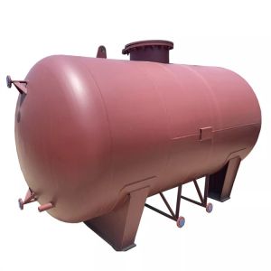 Quality Stainless Steel Horizontal Fuel Oil Storage Tank Large Capacity for sale