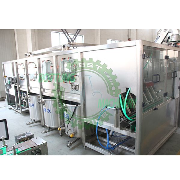 Quality 1500BPH Stainless Steel 3 / 5 Gallon Water Bottling Machine for sale