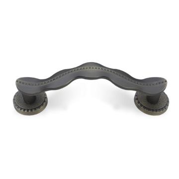 Quality Non - Toxic Hardware big zinc pull handle , Dresser Drawer Pulls Anti - Rust for sale