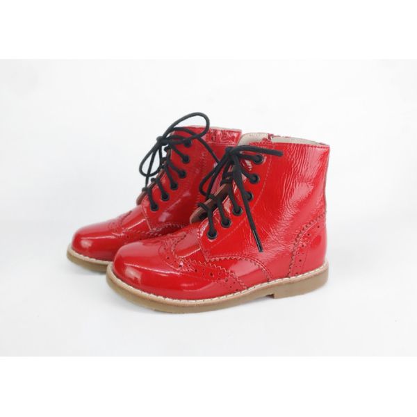 Quality Real Leather Round Toe EU30 Stylish Kids Shoes for sale