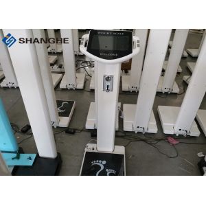 Quality Automatic Body Fat Percentage Analyzer , Portable Ultrasonic Height Body Fat for sale