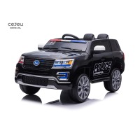 Quality 48month Police Electric Ride On 2.6KM/HR RC 12 Volt Ride On Police Car for sale