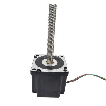 Quality NEMA34 Linear Lead Screw Stepper Motor 1.8 Degree Angle With Nut for sale