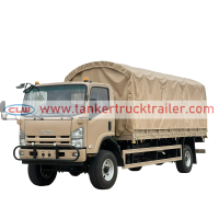 Quality ISUZU 4X4 Mi-litary Troop Carrier Vehicle for Army Deployment for sale
