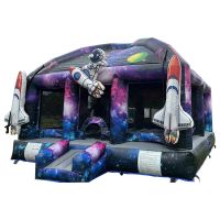Quality Blower Pretty Good Kids Party Astronaut Castle Spaceship Inflatable Bounce House for sale