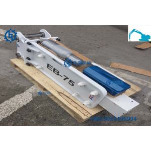 Quality Durable Hydraulic Breaker Hammer Chisel 75mm SB43 1/2" Hose Diameter EB75 for sale