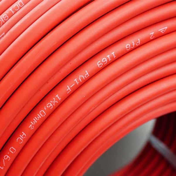 Quality UV Resistance Solar PV Cable , 16mm² PV DC Cable Low Smoke Emission for sale
