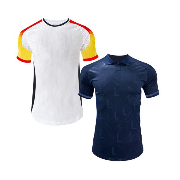 Quality Moisture-Wicking Polyester Player Jerseys Long Sleeve Stylish Design for sale
