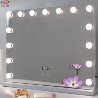 Quality Hollywood Big Fill Body Lighted Makeup Full Wall Light Hair Salon Vanity for sale