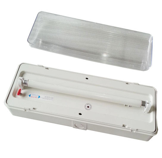 Quality 220V LED Battery Rechargeable Emergency Light With Test Button IP20 L103N for sale