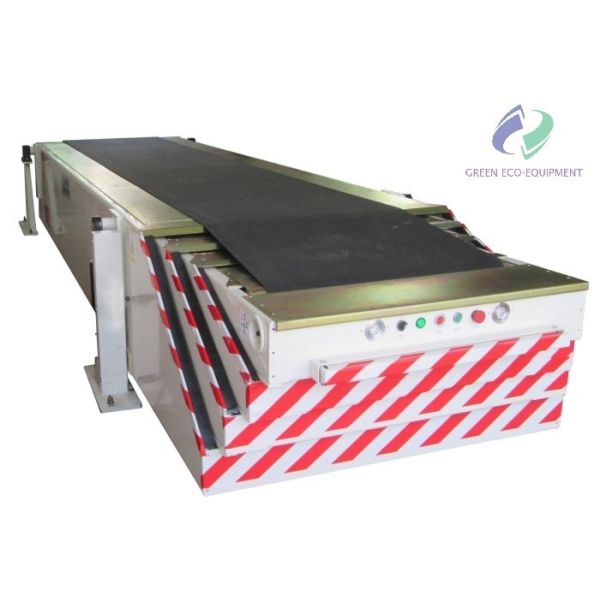 Quality Lift - Type Telescopic Belt Conveyor / Extendable Belt Conveyor For Truck Loading for sale