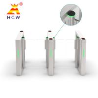 Quality Slim Swing Speed Gate Turnstile Anti Shock ARM Control For Pedestrian for sale
