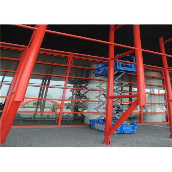 Quality Zero Emission Full Height Mobile Scissor Lift Table With Tilt Level Sensor for sale