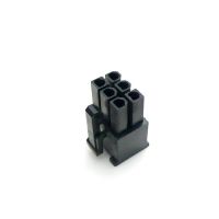 Quality 6 Pin Connector Male PCI-E Power Connector Black for sale