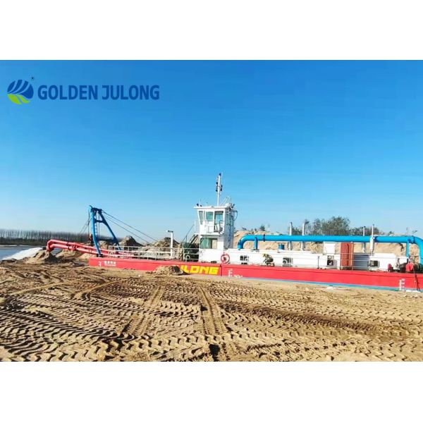 Quality Customized 1-20m Jet Suction Sand Mining Dredger with Long Discharge Distance for sale