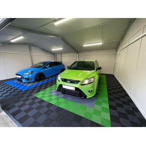 Quality UV Proof Polypropylene Garage Flooring 40x40 Interlocking Workshop Flooring for sale