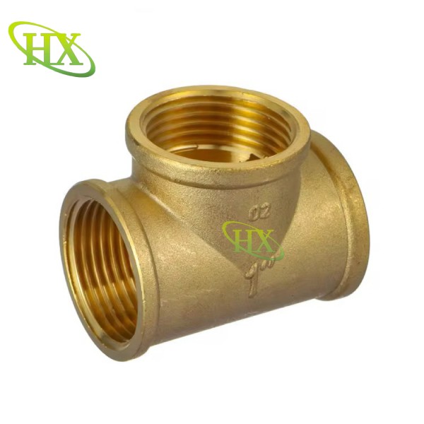 Quality Brass pipe tee 1/2-2