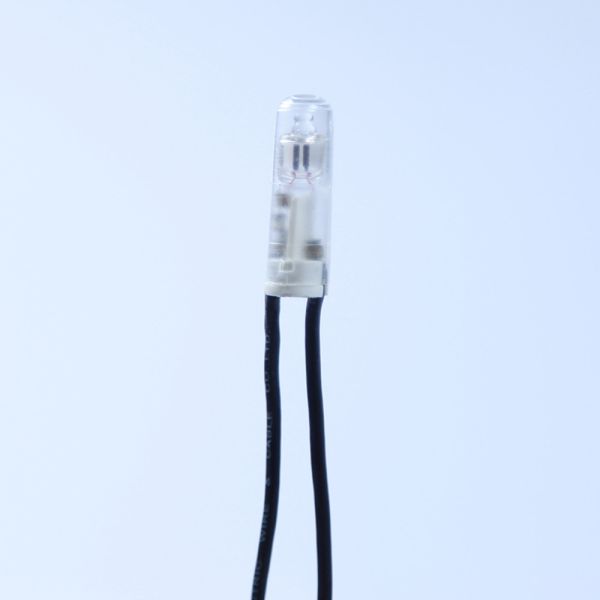 Quality Electric water heater indicator light   Neon Lamp Black Cable 0.5mm2 PVC Phone Indicator Light for sale